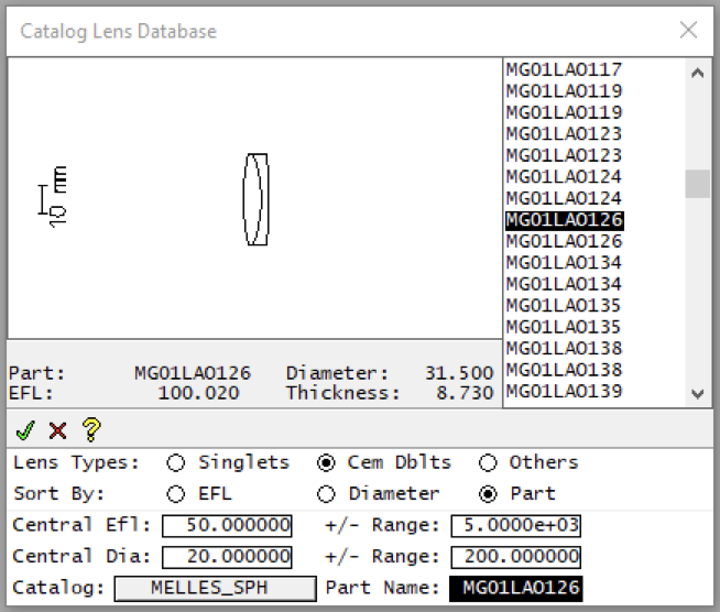 DOUBLET/MENISCUS SOLUTION