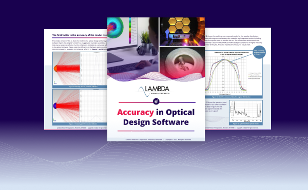 Accuracy in Optical Design Software WhitePaper