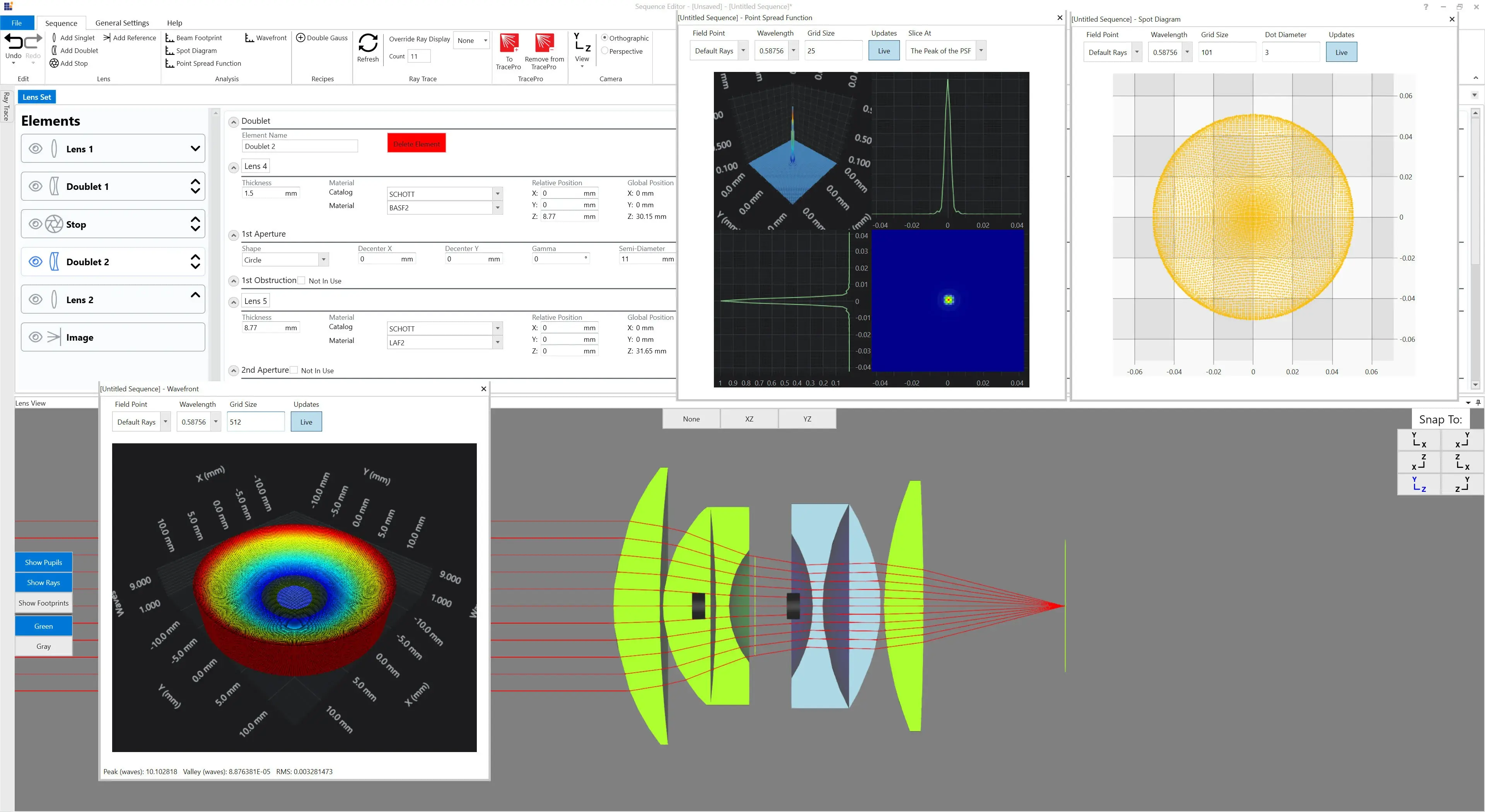 Mastering Practical Optical System Design with TracePro and OSLO